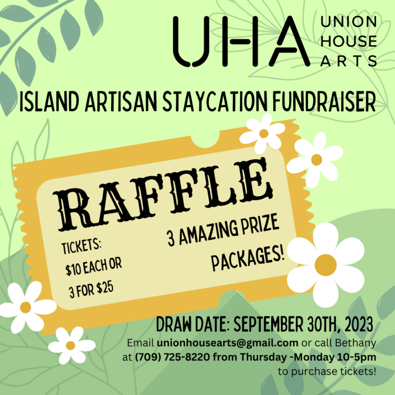 Island Artisan Staycation Fundraiser Raffle › Union House Arts